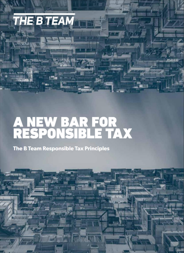 The B Team are lowering the bar for tax reporting